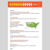 New FT8 protocol, grid map for Excel, NASA on the air, more...